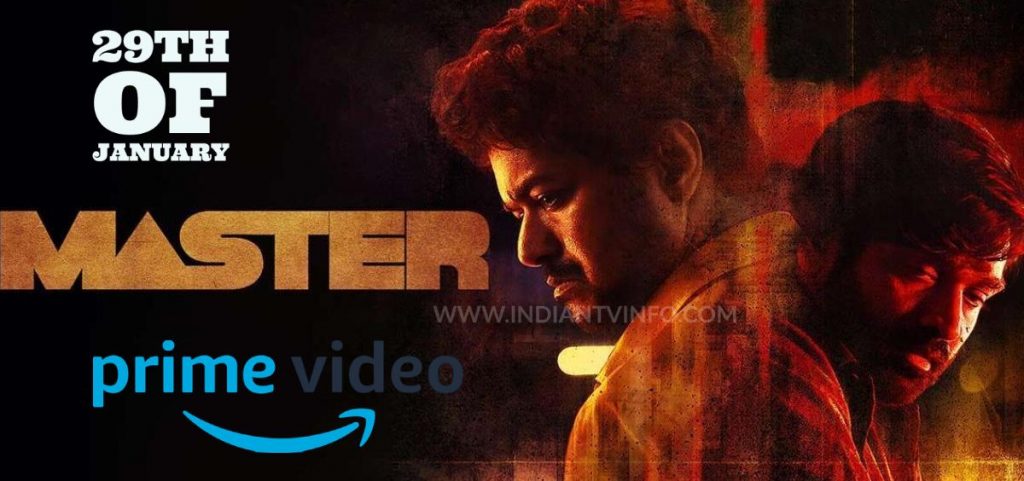 Master Movie OTT Release on Amazon Prime Video - 29th Of January
