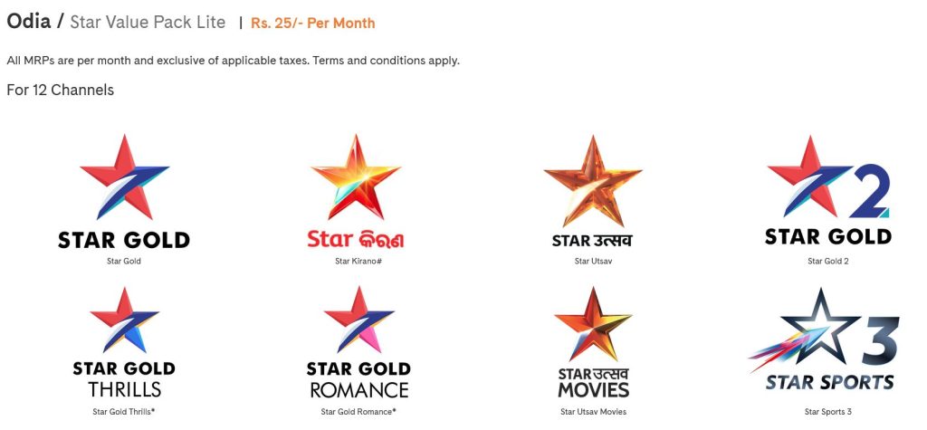 Star Kiran Channel Availability and Pricing - Latest Odia GEC
