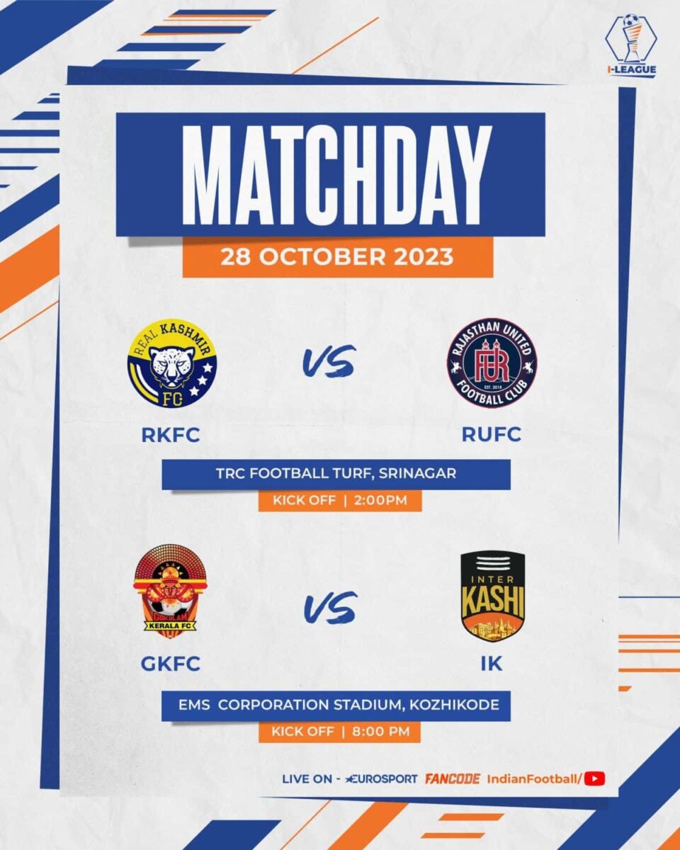 I-League 2023-24 Live Streaming on FanCode, Football Competition is set to kick off on October 28
