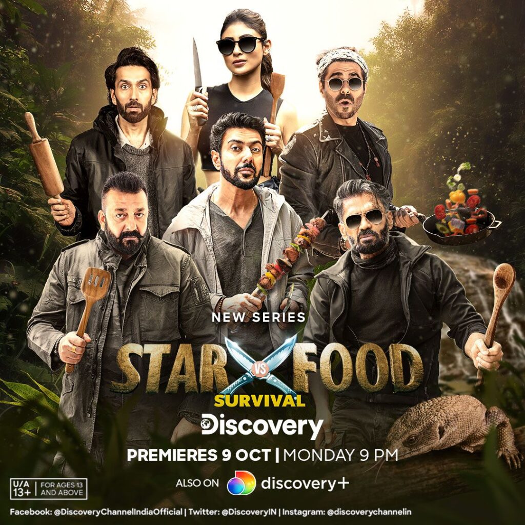 Star Vs Food Survival featuring Sanjay Dutt, Suniel Shetty, Aparshakti ...