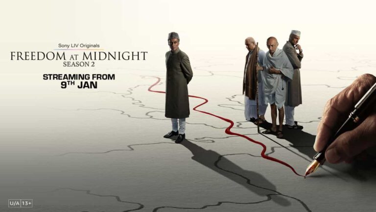 Freedom at Midnight Season 2 on SonyLIV - Indian TV and OTT